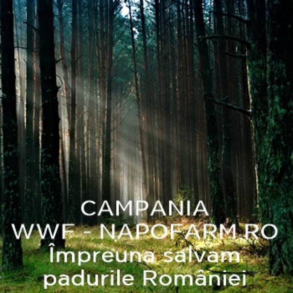 Împreună salvăm pădurile României - Campanie Napofarm.ro WWF